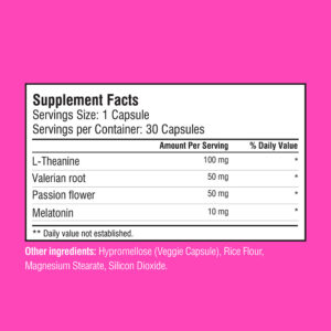 Anxiety natural supplement Axonol - Calm and Clear